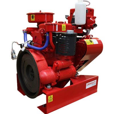 21kW at 3000 RPM Crossley Diesel Fire Engine - Heat Exchanger Cooled ...