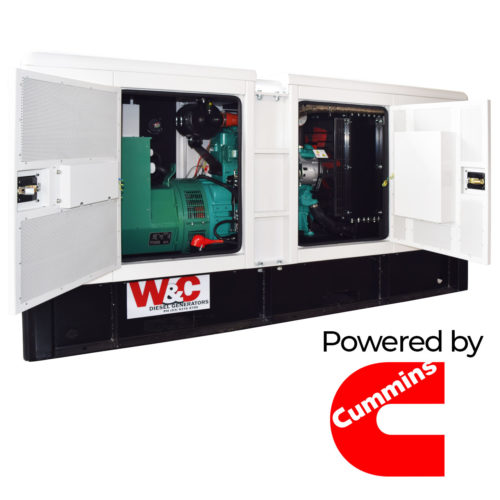 80kVA Standby Diesel Generator with Cummins Engine Welling & Crossley