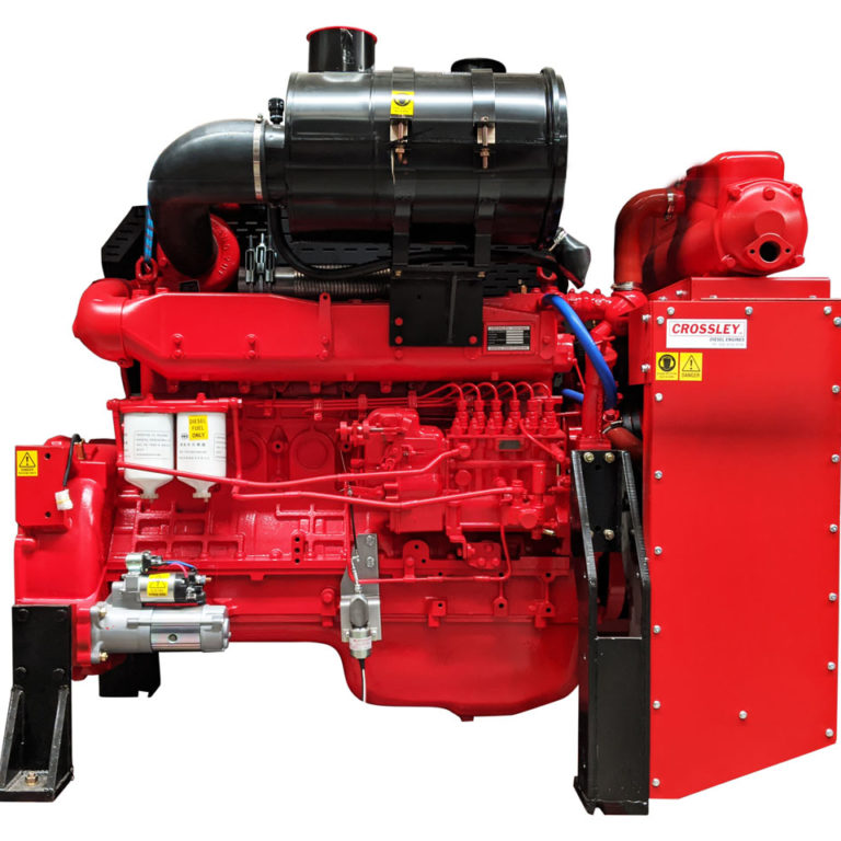380kW at 2400 RPM Crossley Diesel Fire Engine - Heat Exchanger Cooled ...