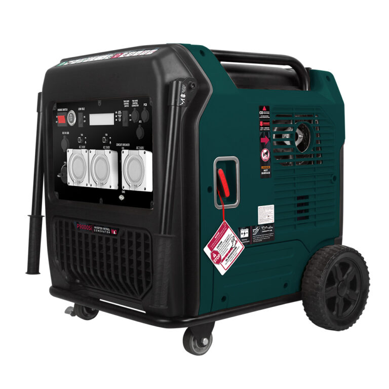 9000W Silent Inverter Generator with E-Start | Welling & Crossley